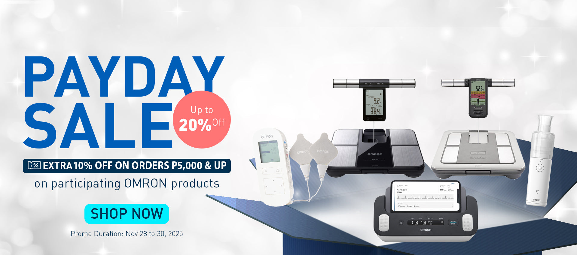 Omron PAYDAY Sale – Omron Brand Shop
